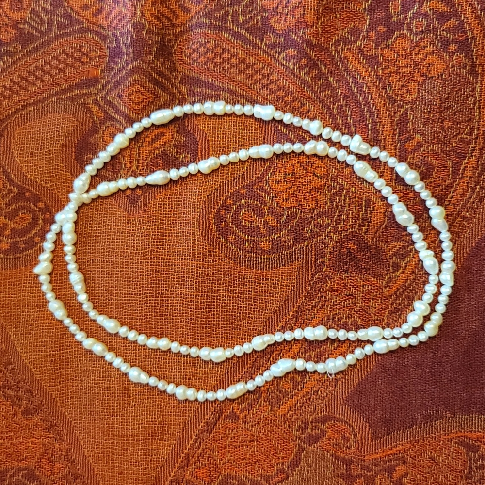 Handcrafted W/Fresh Water Pearls - Gem